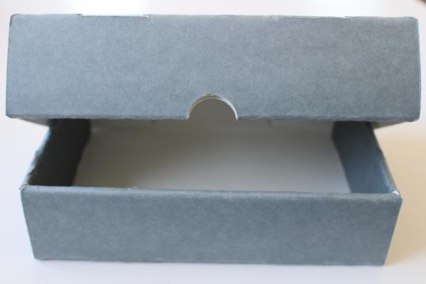 Standard Archival Box A3 Blue-Grey (B01A3BG13)